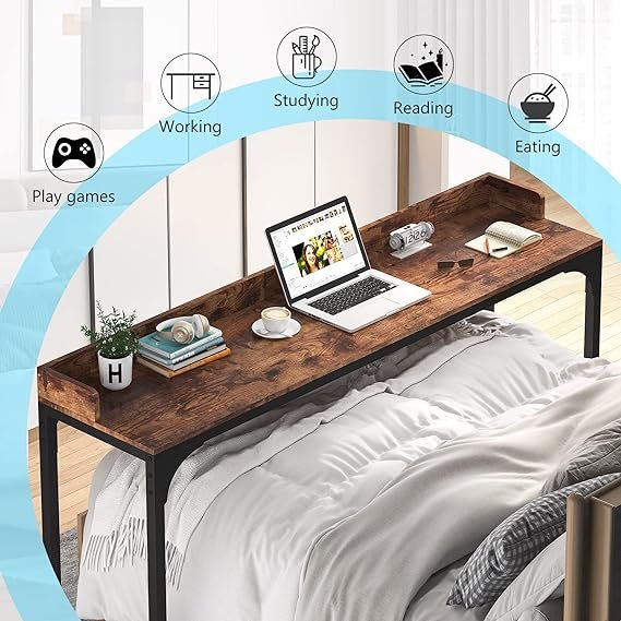 Over Bed Table with Wheels - KENWAY MANUFACTURING